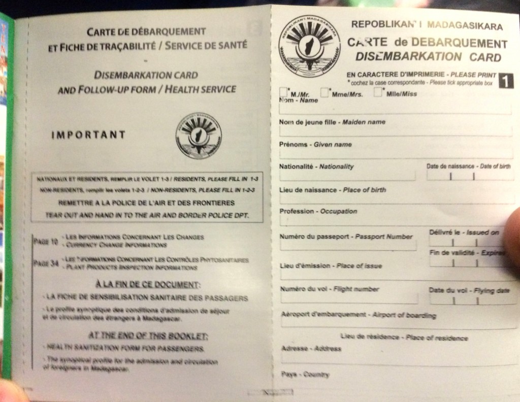 Antrag für's Visum - MADAMAGAZINE